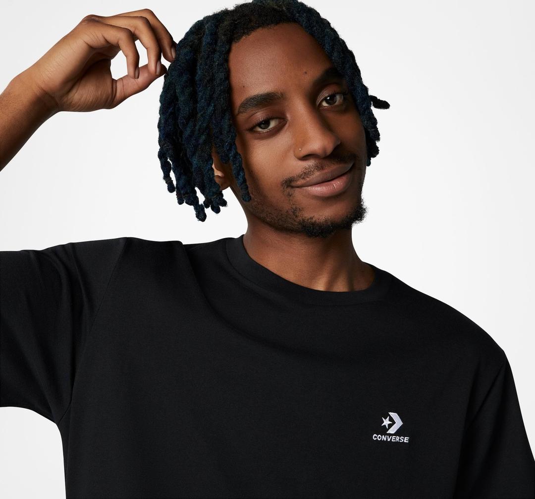 Converse Go-To Embroidered Star Chevron Standard-Fit T-Shirt 10023876-A02