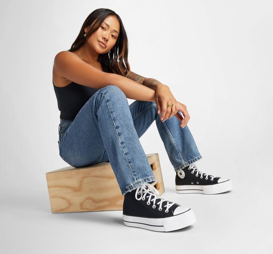 Chuck Taylor Platform Czarne | Converse PL