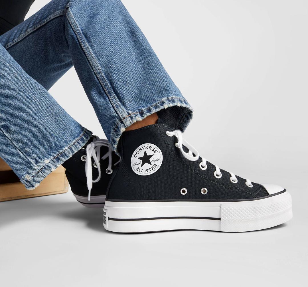 Chuck Taylor Platform Czarne | Converse PL