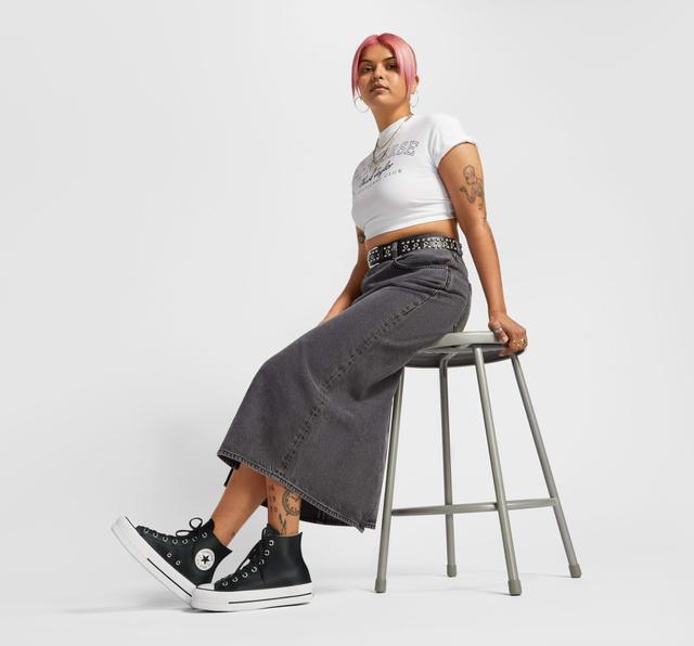 Sneakersy Chuck Taylor All Star Lift Platform Leather - 561675c Converse.pl