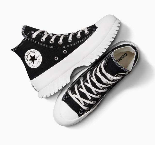 Czarne Chuck Taylor All Star Lugged 2.0 na Platformie - A00870C ...