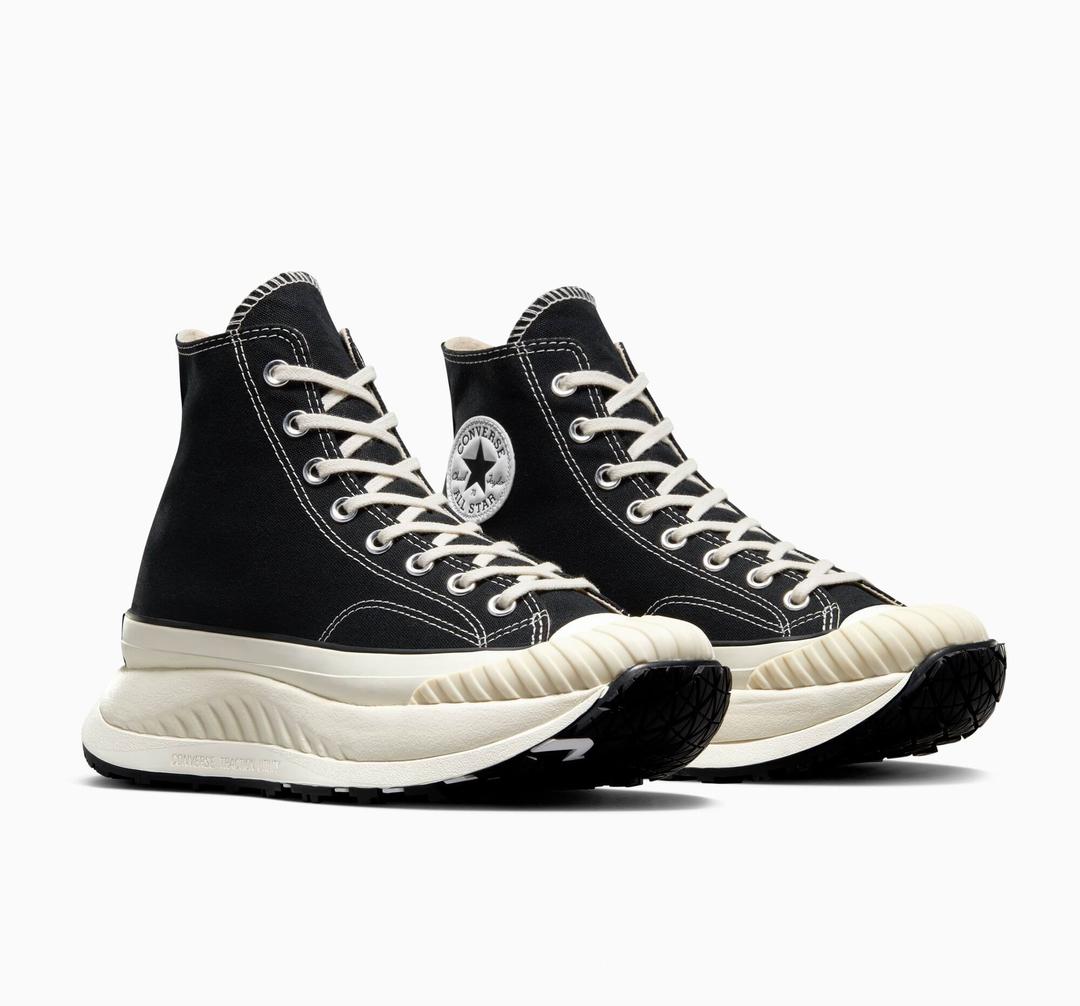 Chuck 70 at-cx- A03277C - Czarne Converse na Platformie