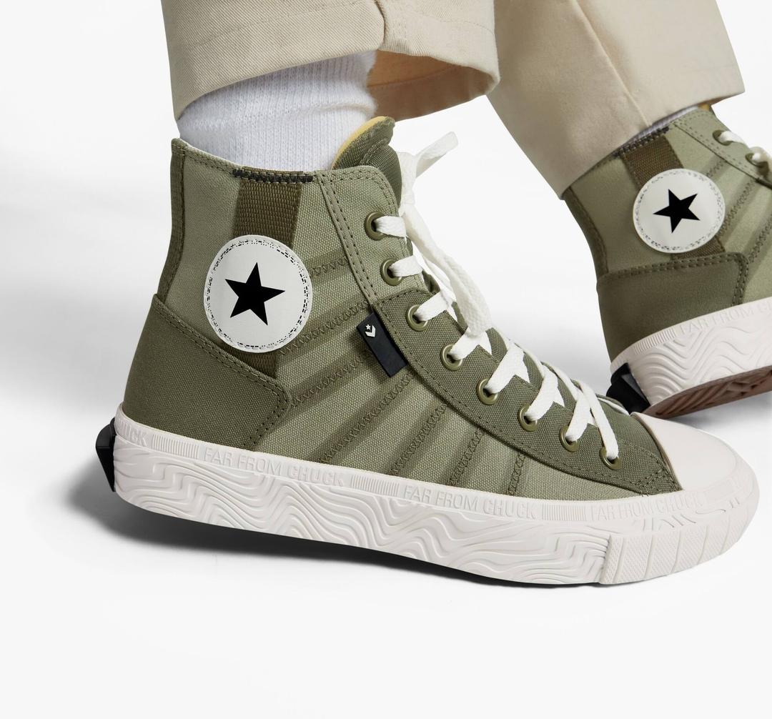 Wysokie Khaki Trampki Chuck Taylor Alt Star - A07097C - Converse.pl