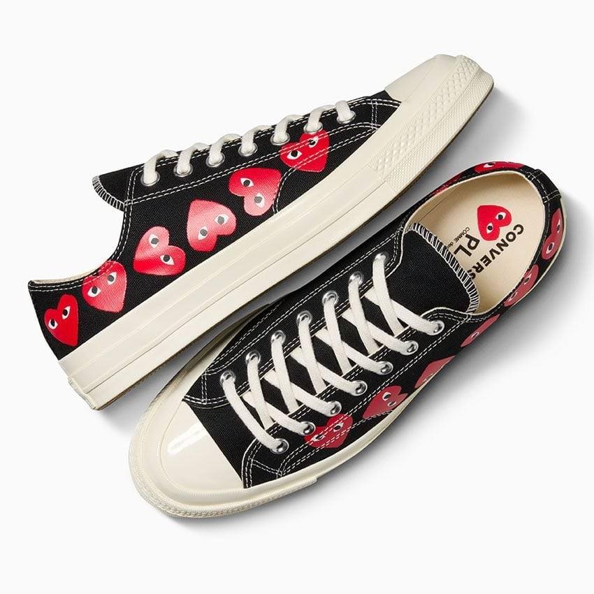 Converse x Comme des Garçons PLAY Chuck 70 Multi Heart