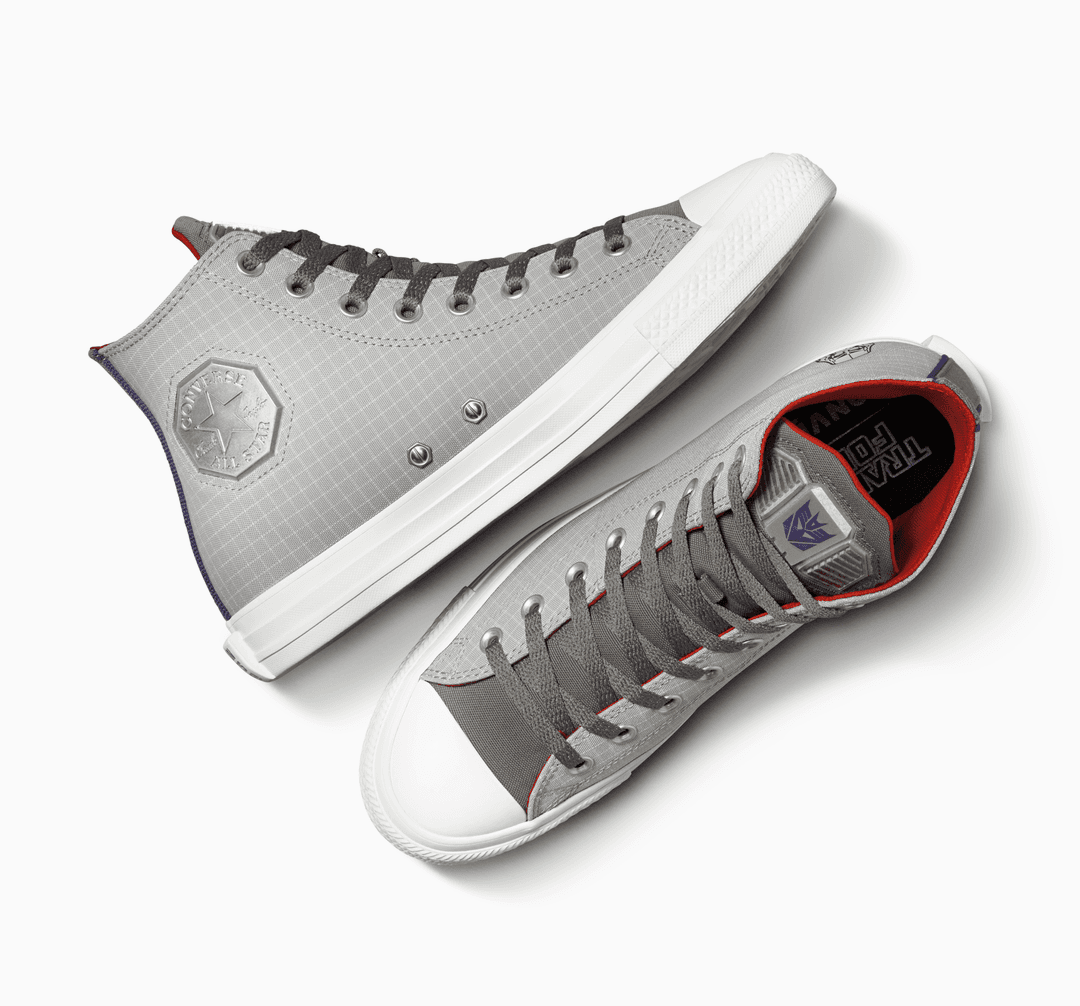 Converse x Transformers Chuck Taylor All Star Decepticons Grey A11658C