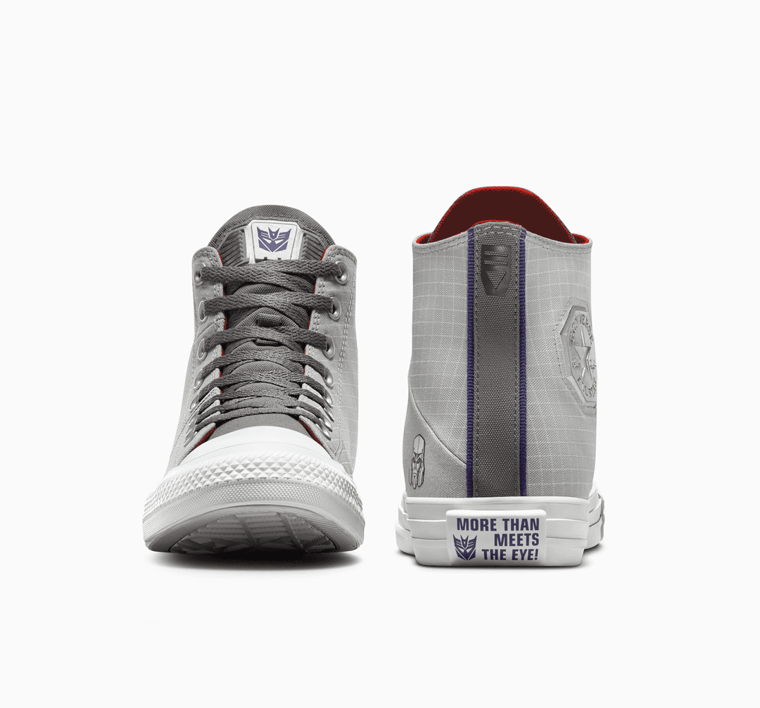 Converse x Transformers Chuck Taylor All Star Decepticons Grey A11658C