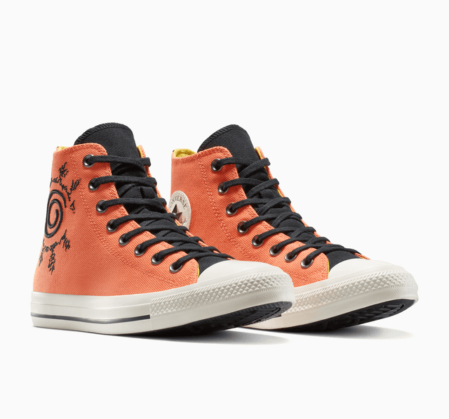Converse x NARUTO SHIPPUDEN Chuck Taylor All Star Pale Magma/Black ...