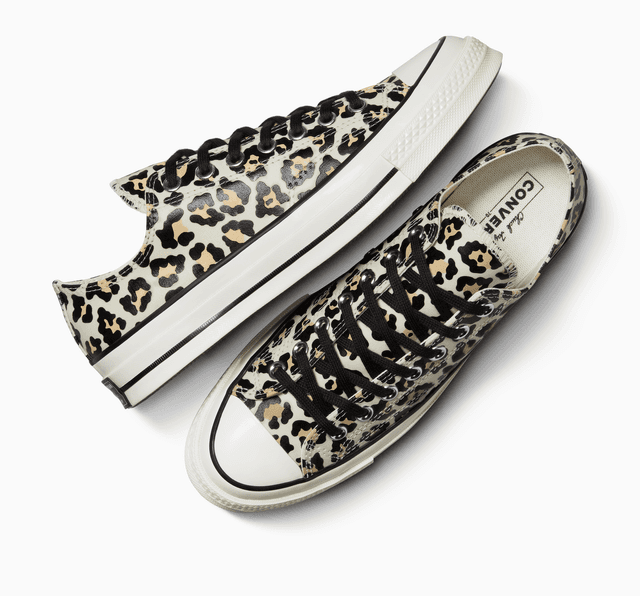 Chuck 70 Glow-In-The-Dark Leopard Print Driftwood/Light Fawn/Black A15033C