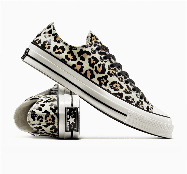 Chuck 70 Glow-In-The-Dark Leopard Print Driftwood/Light Fawn/Black A15033C
