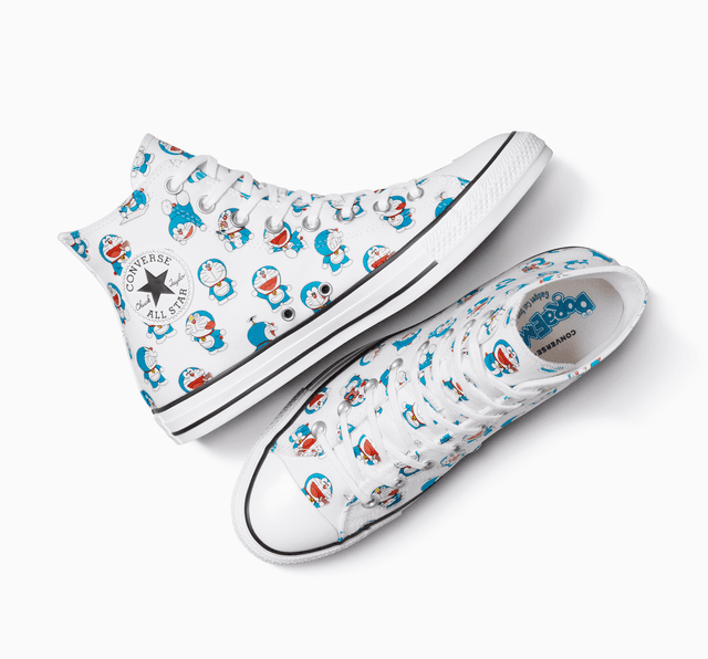 Doraemon・Converse Chuck Taylor All Star White/Hawaiian Gold/Flamingo ...