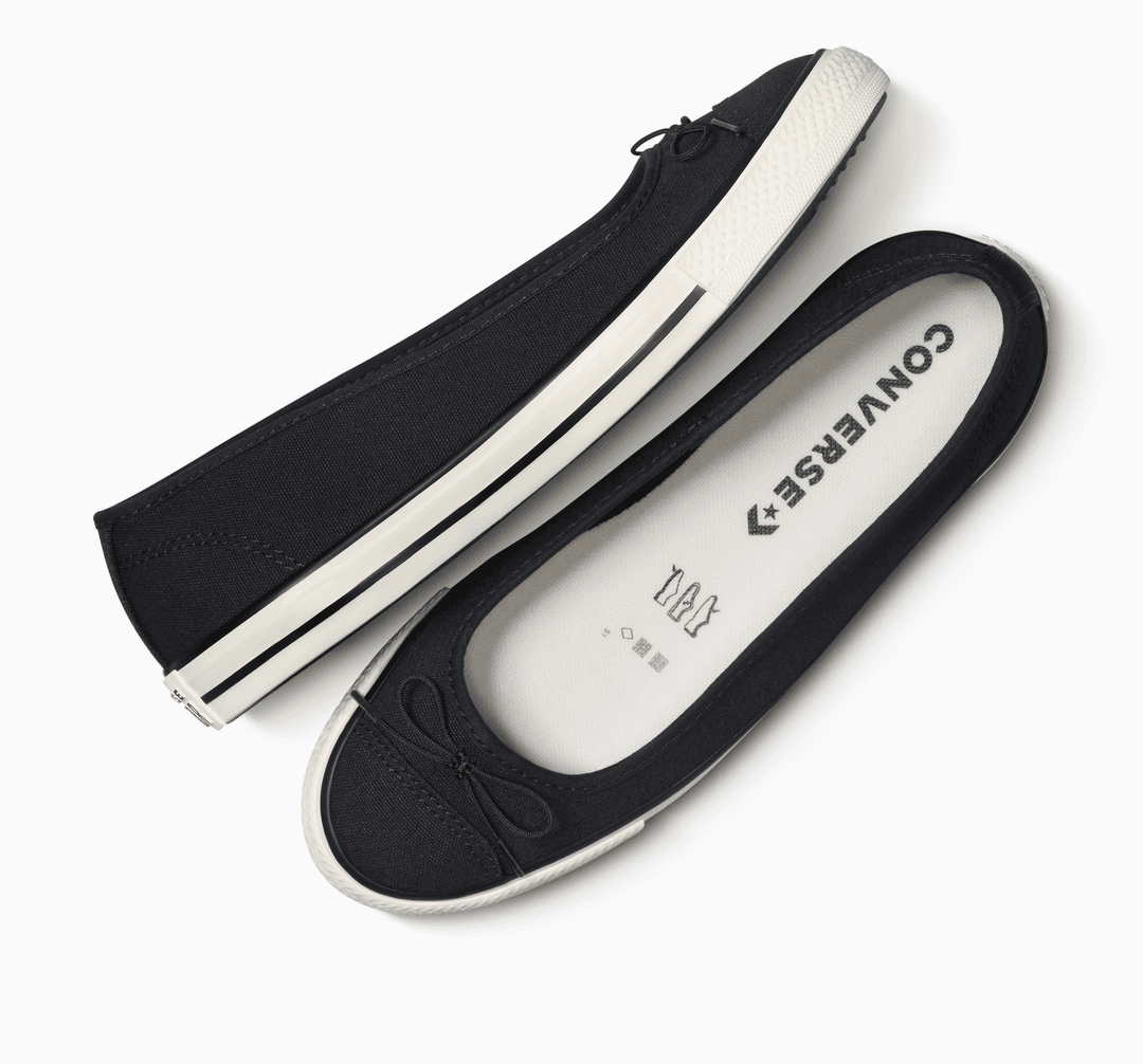 Chuck Taylor All Star Dainty Ballerina Black/Egret/Black A16210C | Converse